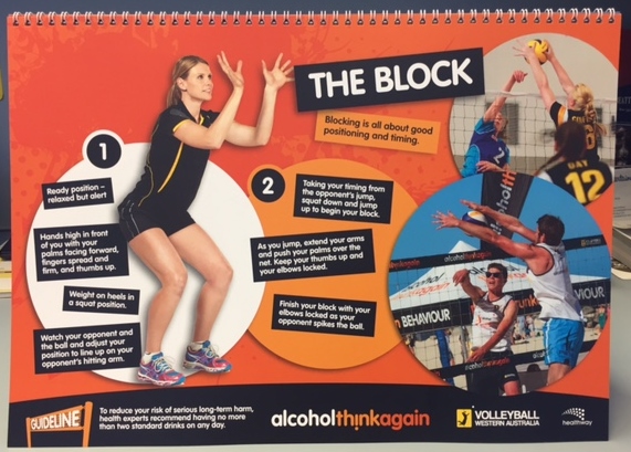 Alcohol. Think Again Volleyball Skills Cards! - Volleyball WA