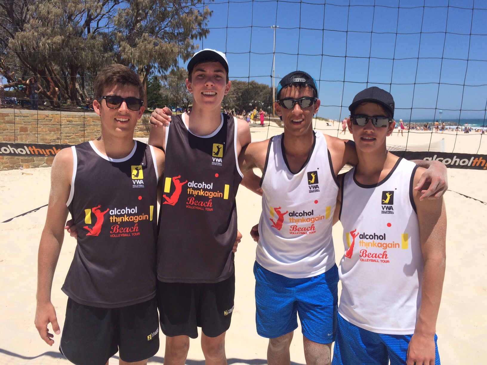 2014/15 Alcohol. Think Again Beach Tour Round #2 Results - Volleyball WA