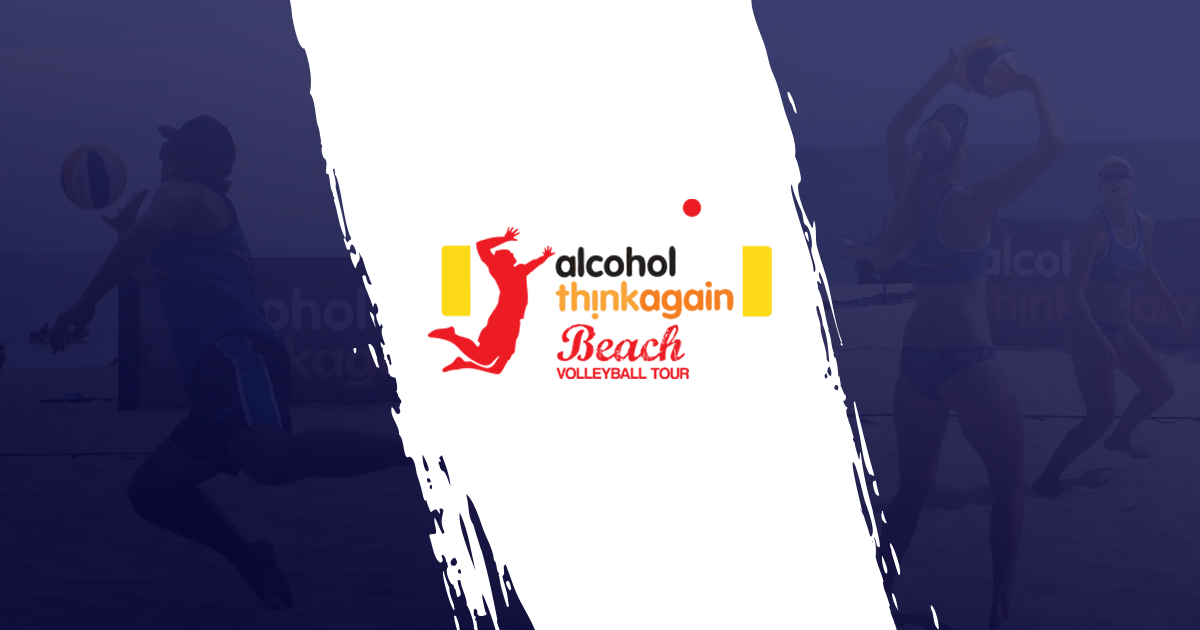 Alcohol. Think Again Beach Tour Refresh - Volleyball WA