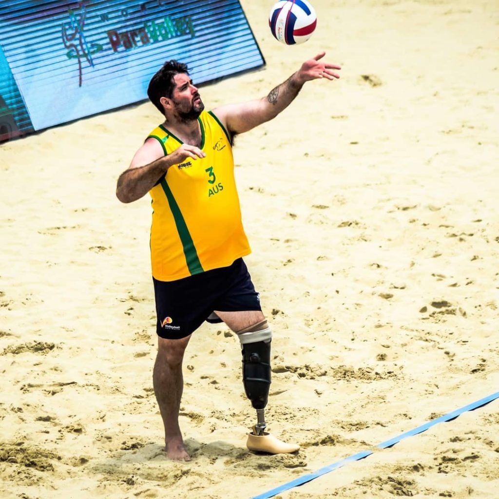 Local Para Athlete pushes for Standing Beach Volleyball to be included ...