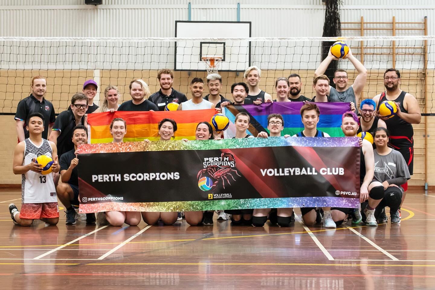 Perth Scorpions & Cyril Jackson: A Winning Partnership - Volleyball WA